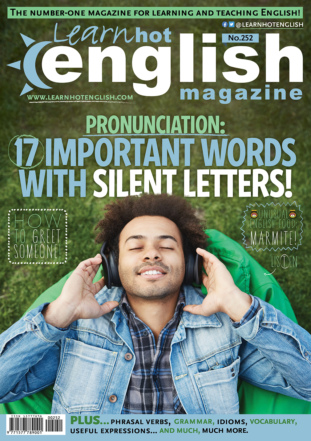 The latest issue of Learn Hot English magazine - Learn Hot English
