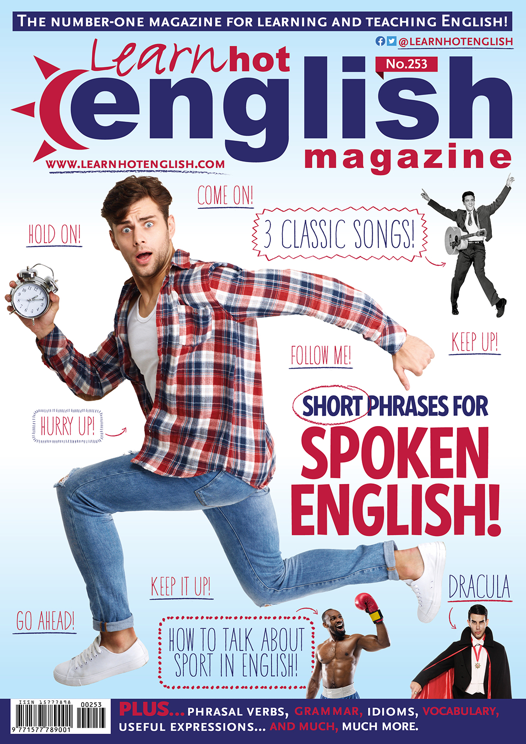 The latest issue of Learn Hot English magazine - Learn Hot English