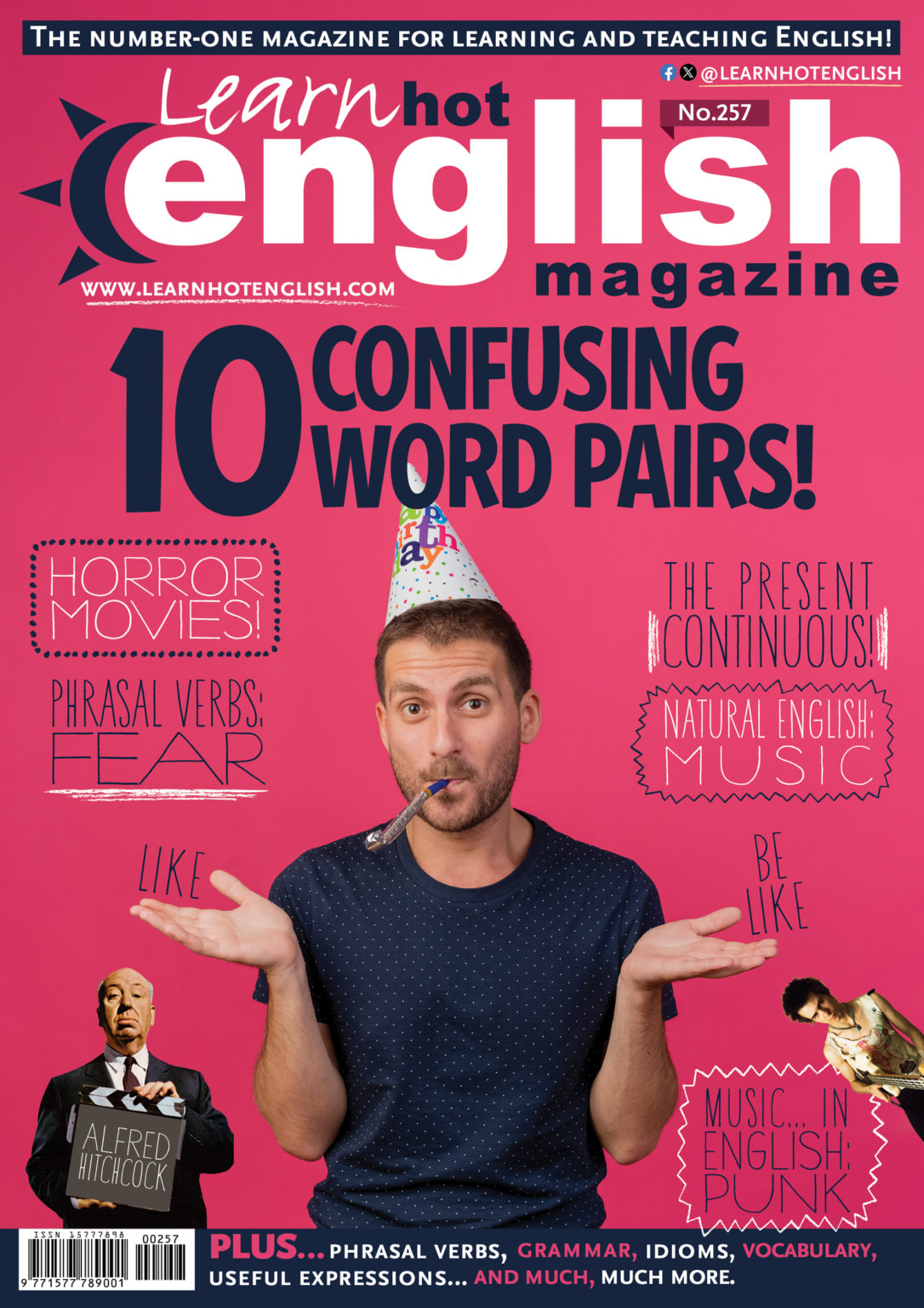 The latest issue of Learn Hot English magazine - Learn Hot English