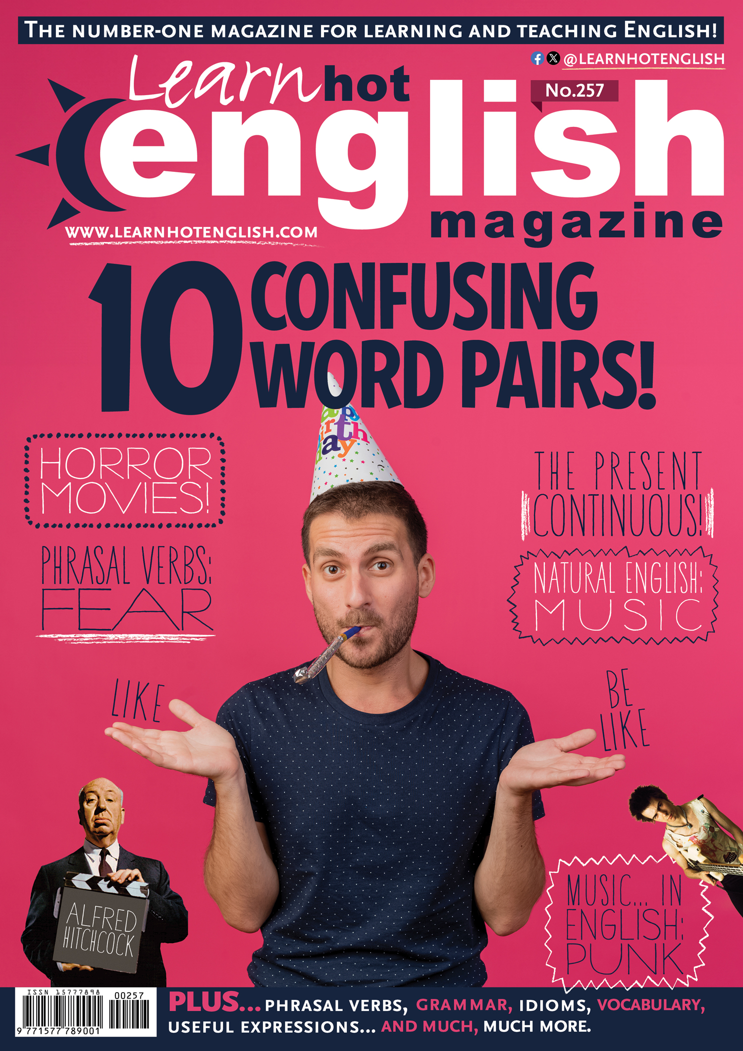 The latest issue of Learn Hot English magazine - Learn Hot English