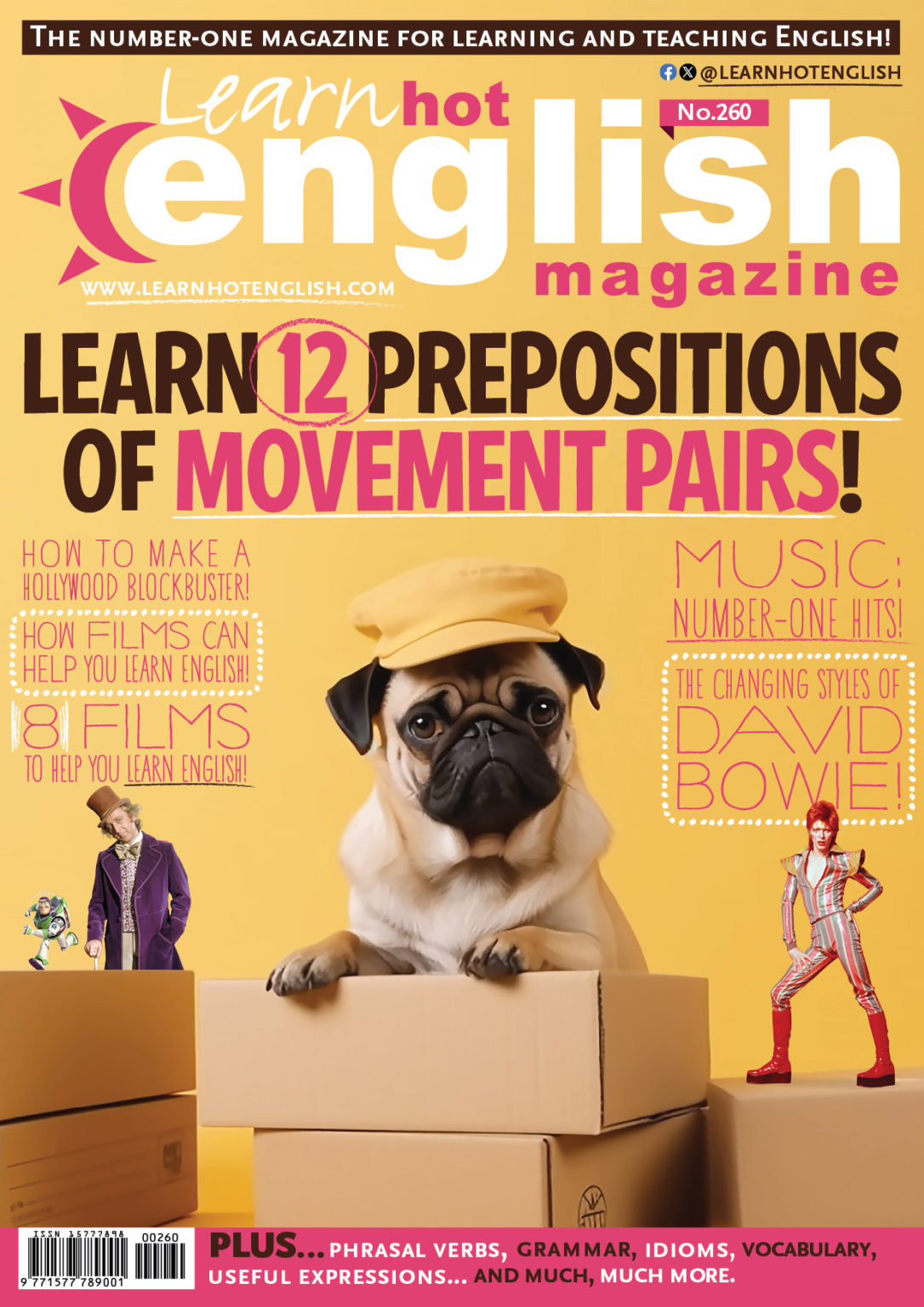 The latest issue of Learn Hot English magazine - Learn Hot English