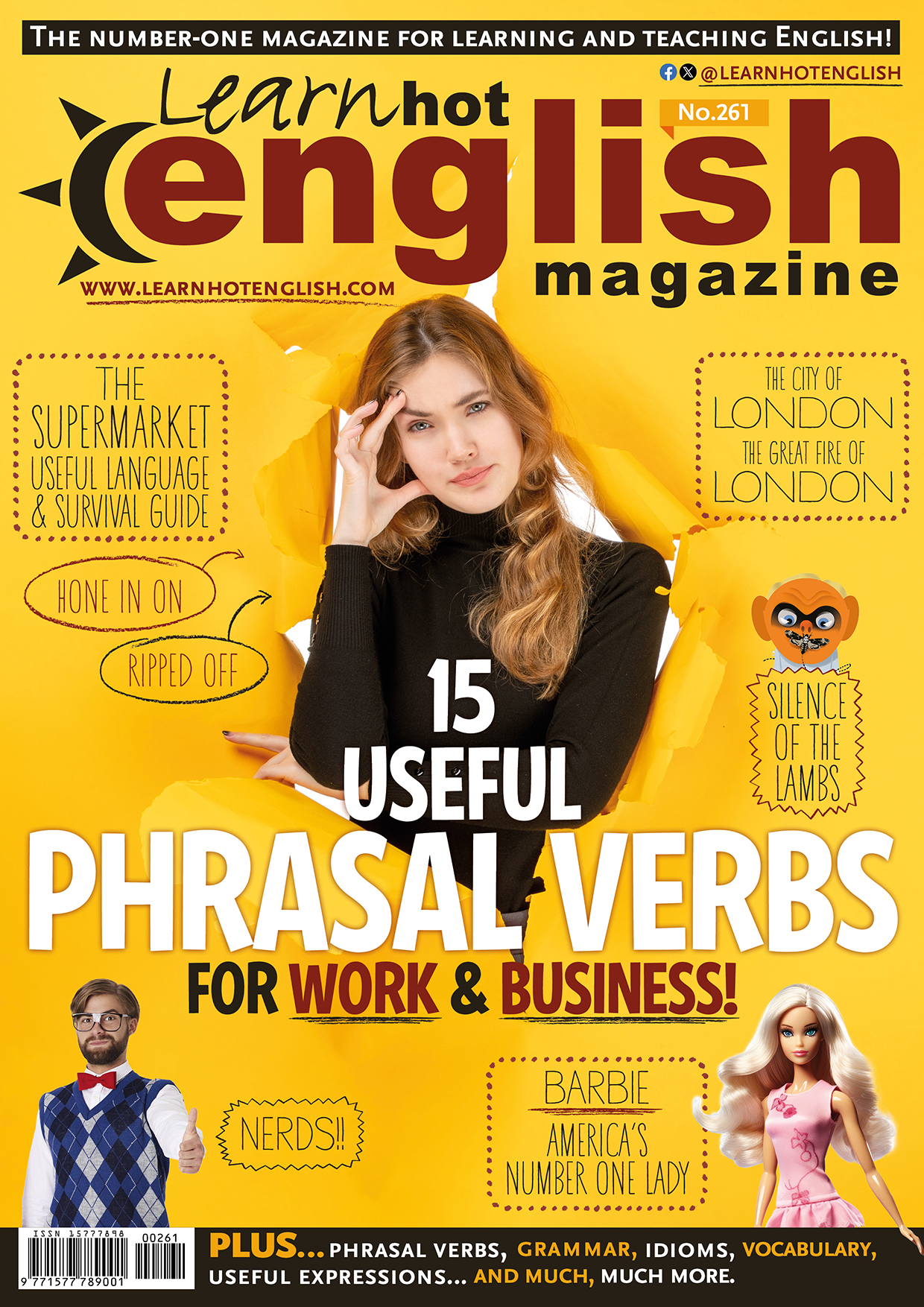 The latest issue of Learn Hot English magazine - Learn Hot English