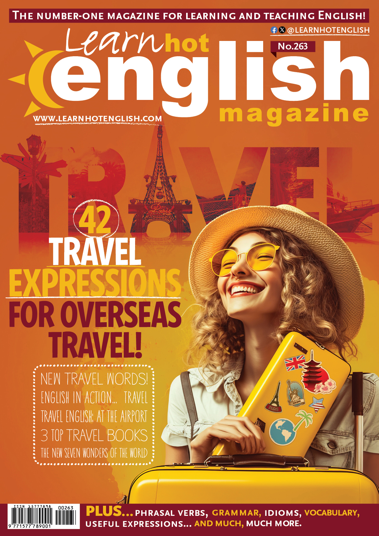 The latest issue of Learn Hot English magazine - Learn Hot English